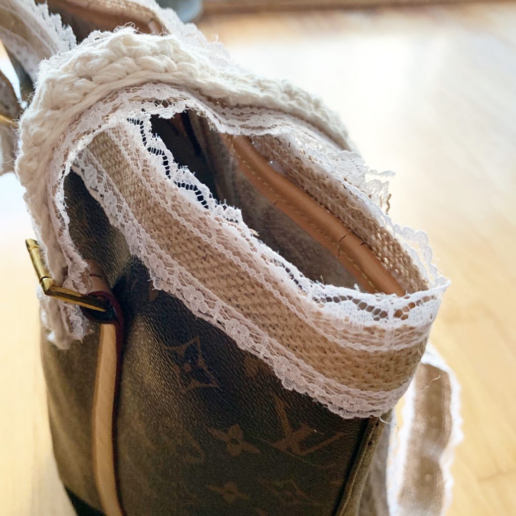 DIY: Upcycled LV Yarn Bag - Cozy & Cheer
